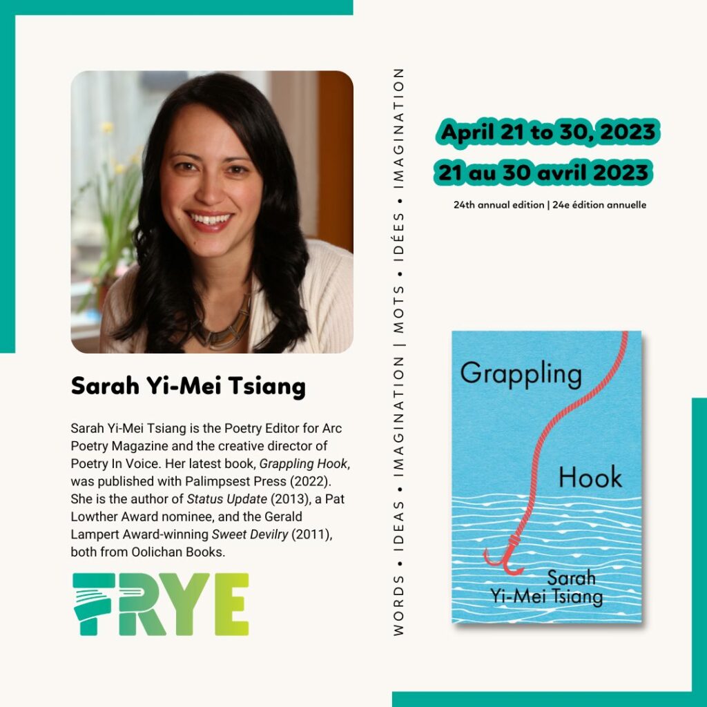 Sarah Yi-Mei Tsiang at Frye Festival - Palimpsest Press