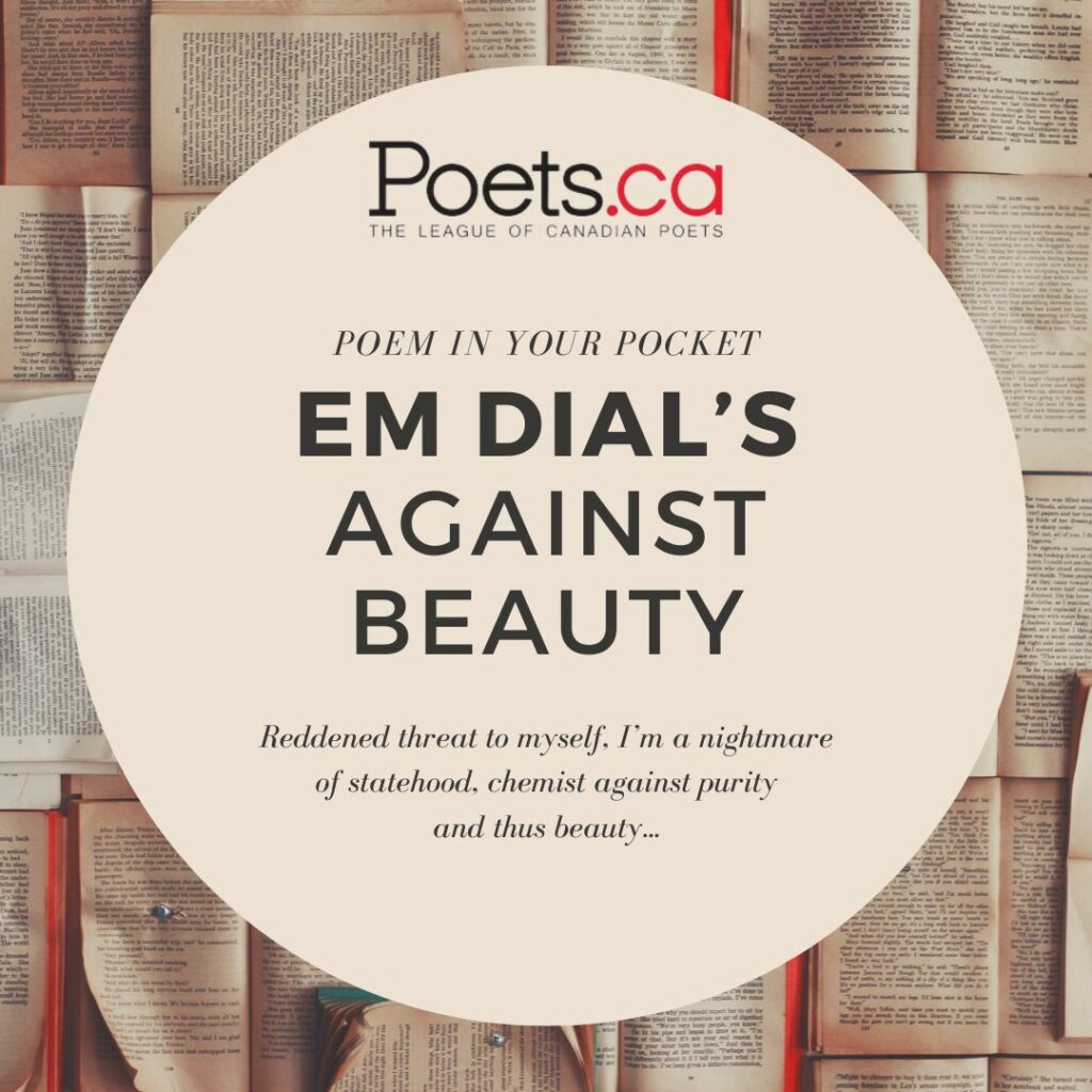 Em Dial - Poem In Your Pocket Poem for National Poetry Month ...